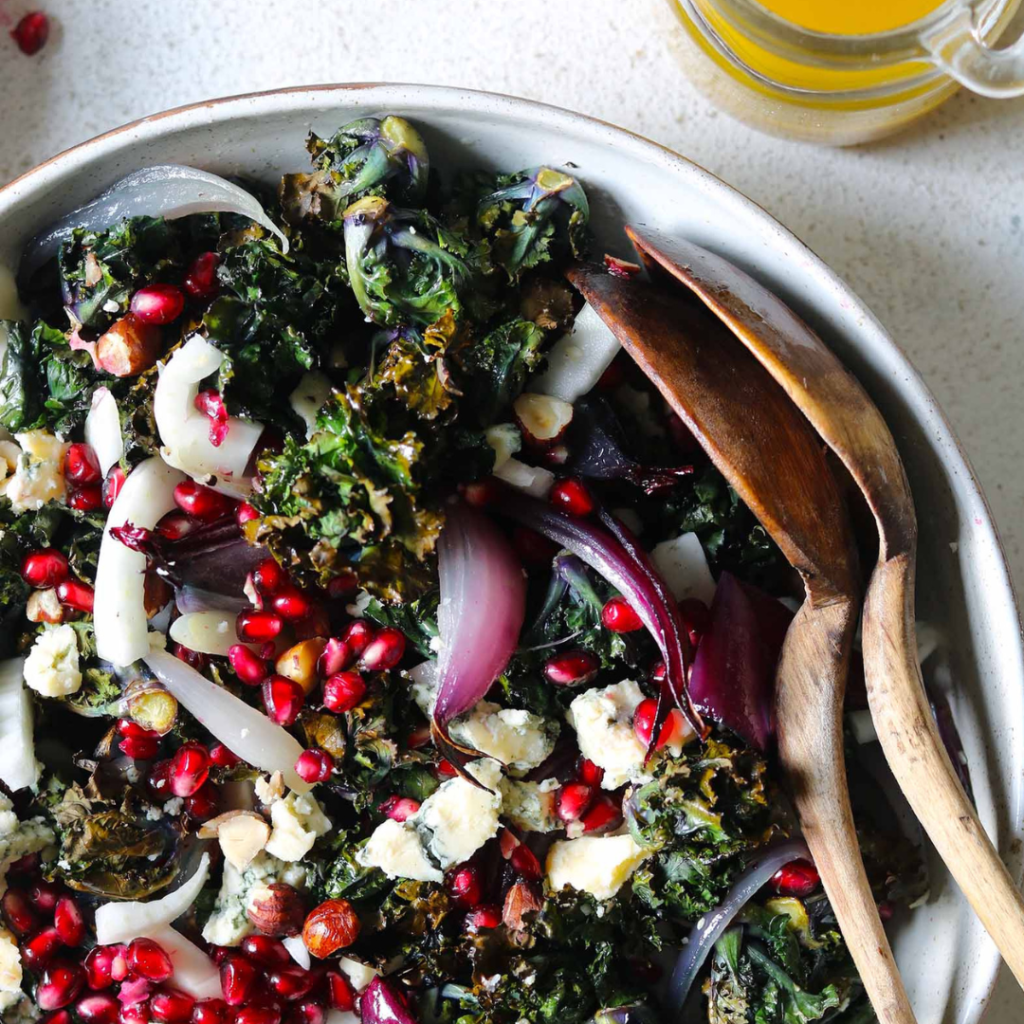 Warm Winter Salad of Roasted Kalettes and Stilton - Fresh Select